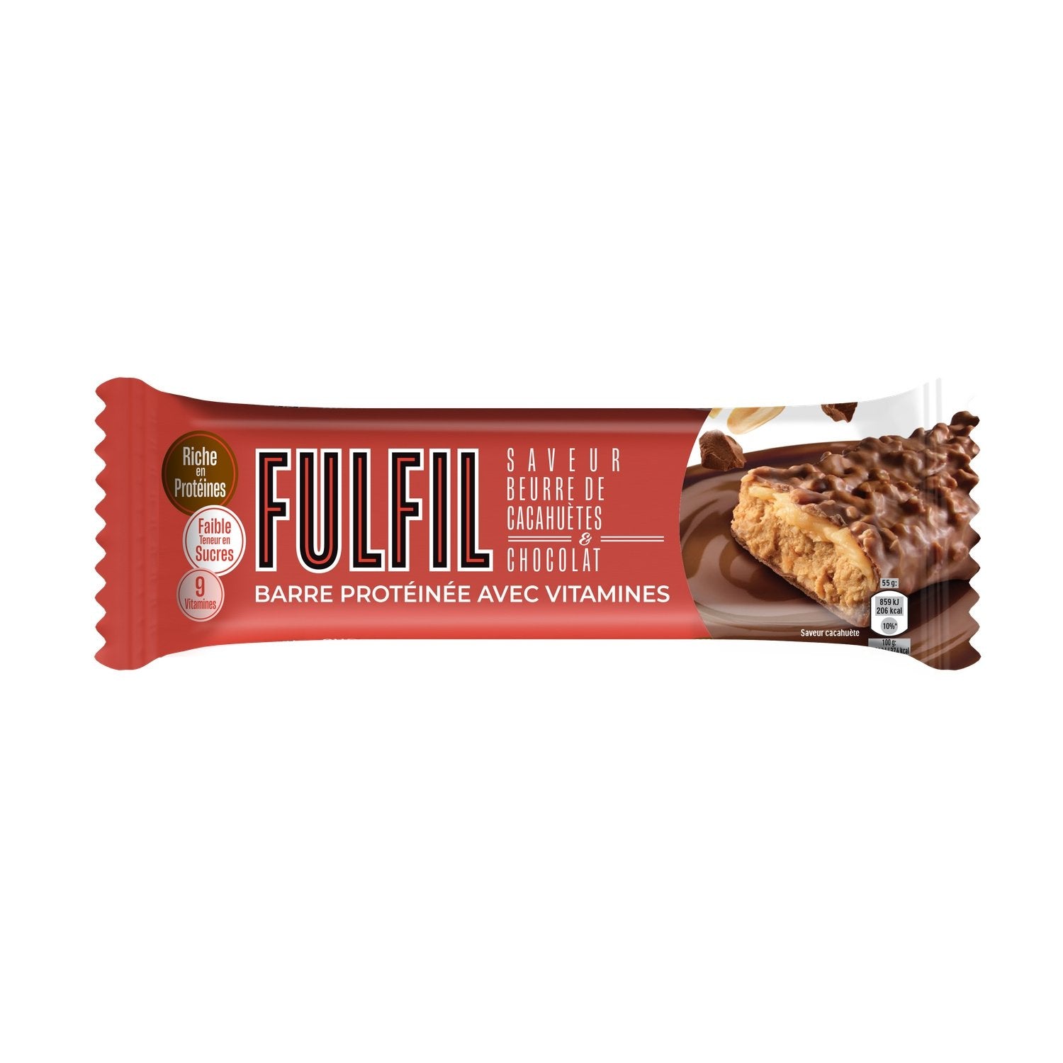 FULFIL Protein Bar with Vitamin Chocolate and Peanut Butter – La ...